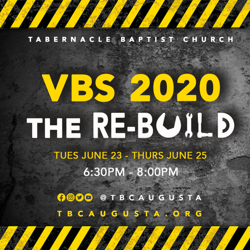 ReBuild: Vacation Bible School 2020 - Jun 23 | RingCentral Events
