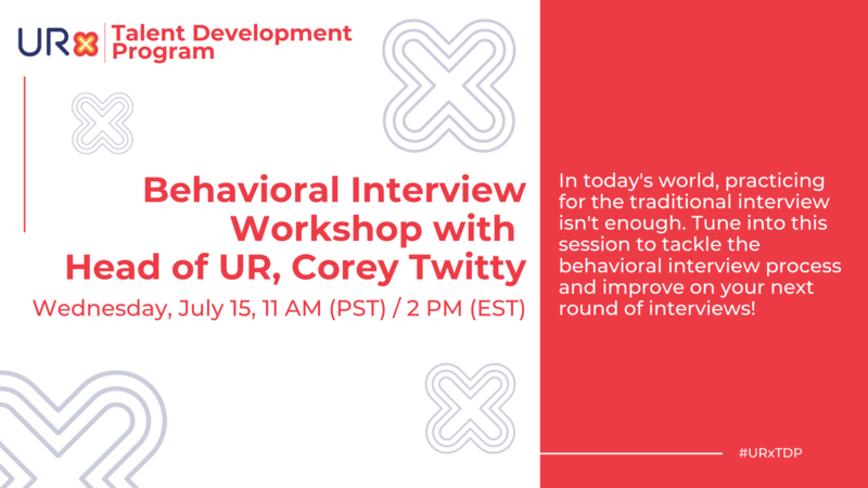 Behavioral Interview Workshop with Head of UR, Corey Twitty - Jul 15 | RingCentral Events