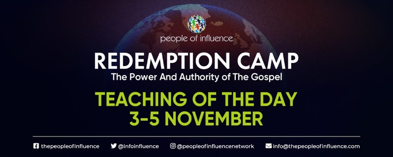 Redemption Camp: Teaching Of The Day - Nov 03 | RingCentral Events