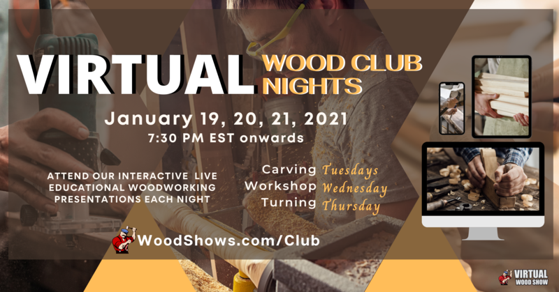 Virtual Wood CLUB - Jan 19-21 - Jan 19 | RingCentral Events