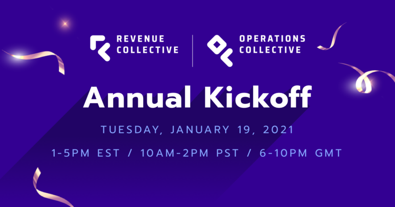 Revenue Collective and Operations Collective 2021 Annual Kickoff (AKO) - Jan 19 | RingCentral Events