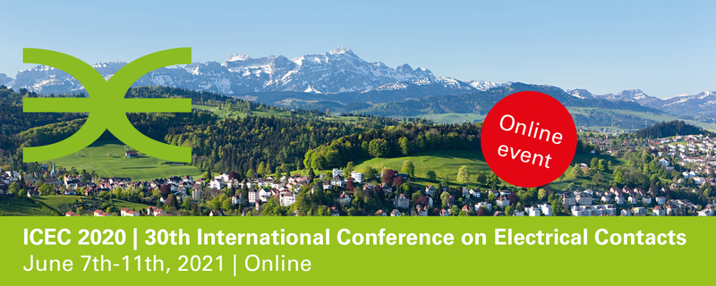 ICEC 2020 - 30th International Conference on Electrical Contacts - Jun ...