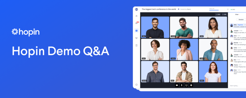Hopin Demo + Q&A - Mar 19 | RingCentral Events