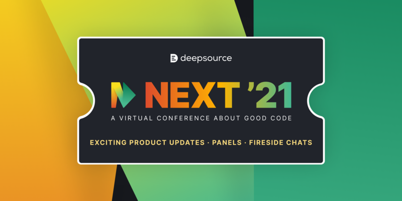 DeepSource Next '21 - Jun 08 | RingCentral Events