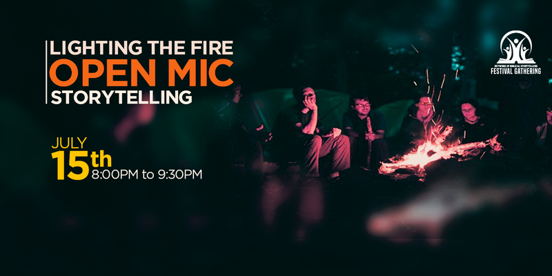 Lighting the Fire – “open mic” storytelling - Jul 15 | RingCentral Events