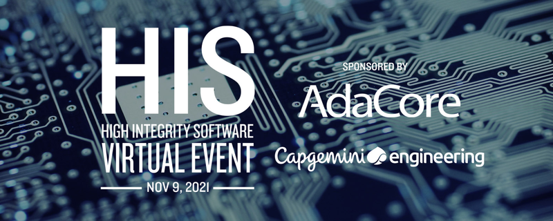 High Integrity Software Conference 2021 - Nov 09 | RingCentral Events