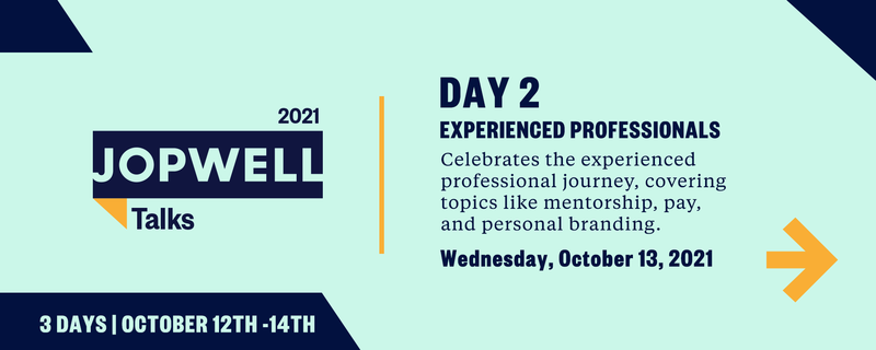 Jopwell Talks Day 2 | Professional - Oct 13 | RingCentral Events