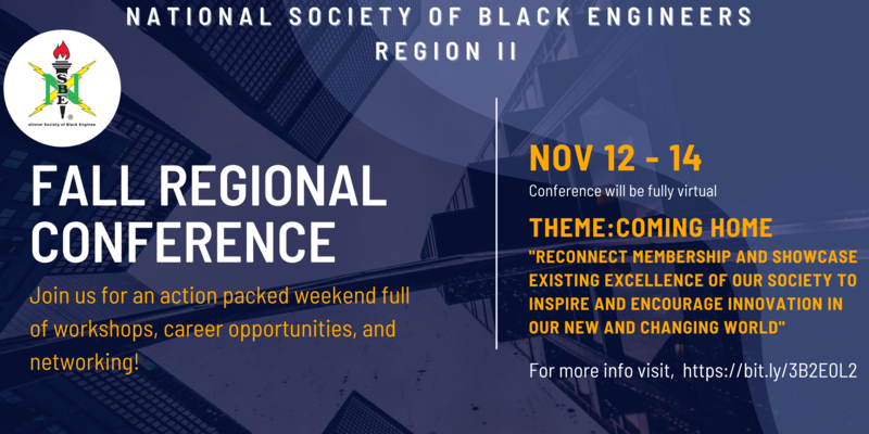 R2 FRC 2021: NSBE Region II Fall Regional Conference - Nov 11 ...
