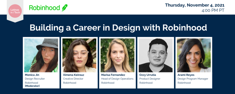 Walkthrough of Building a Career in Design with Robinhood - Nov 01 ...