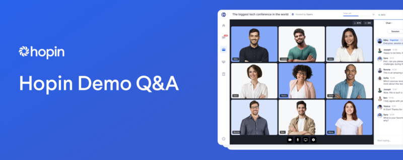 Hopin Demo and Q&A