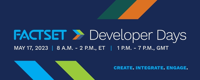 FactSet Developer Days 2023