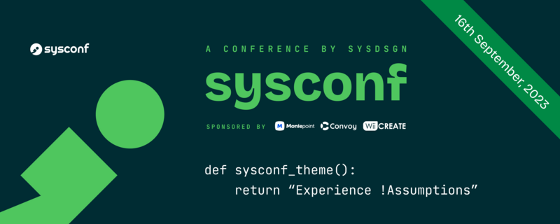 SysConf by SysDsgn