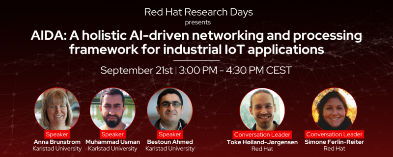 Red Hat Research Days Event - AIDA: A holistic AI-driven networking and ...