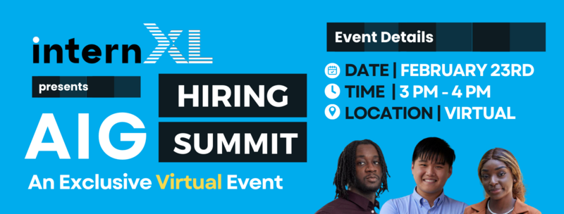 internXL Presents: AIG Hiring Summit - Feb 23 | RingCentral Events