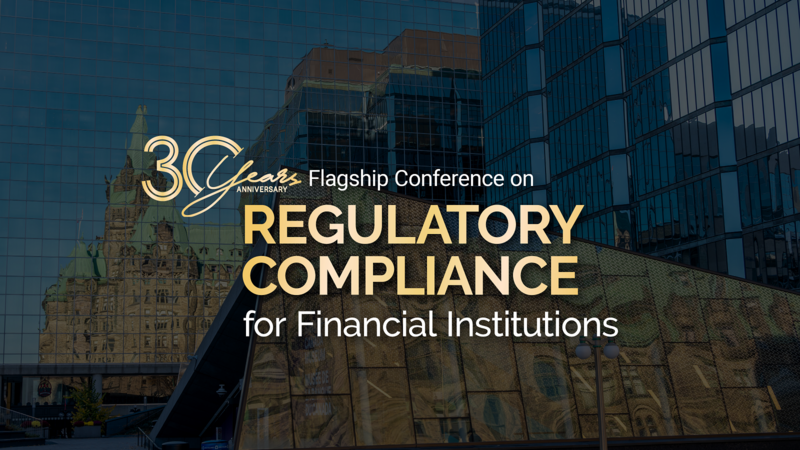 CI's 30th Annual Flagship Conference on Regulatory Compliance for ...