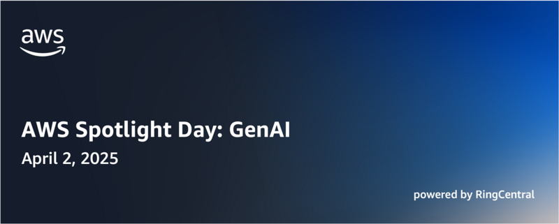 AWS Spotlight Day: GenAI