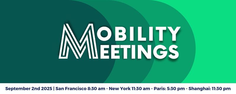 Mobility Meetings - 2nd of September 2025