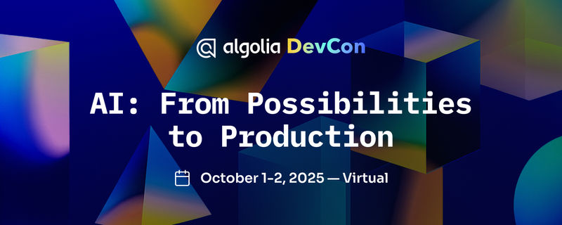 Algolia DevCon 2025 - Oct 01 | RingCentral Events