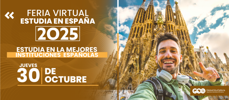 Feria Virtual Estudia en España - Octubre 30 del 2025 - Oct 30 ...